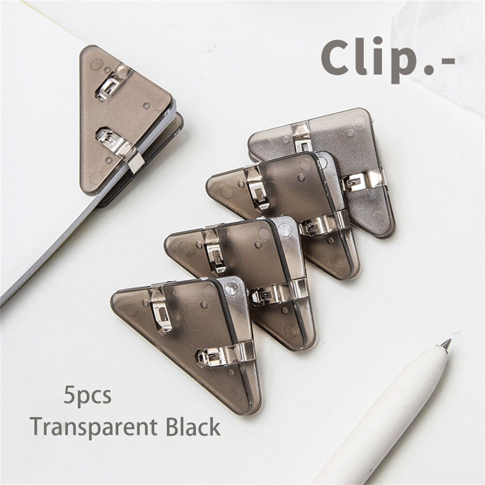 5pcs Corner Clip Page Marker Bookmarks Kawaii Stat... – Grandado