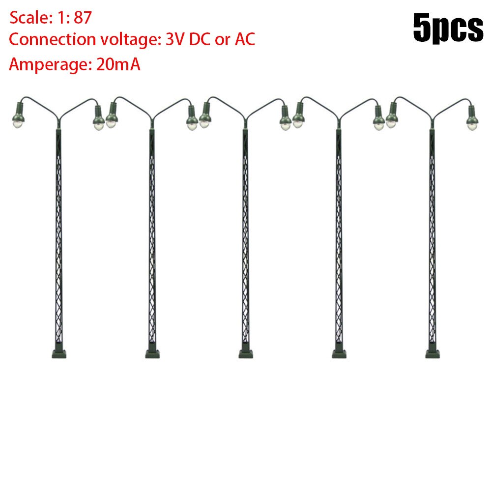 10Pcs Train Railway Park Led Lamppost Lamps Wall L... – Vicedeal
