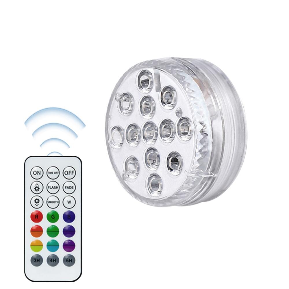 Rf Afstandsbediening 13 Leds Onderwater Licht Rgb ... – Vicedeal