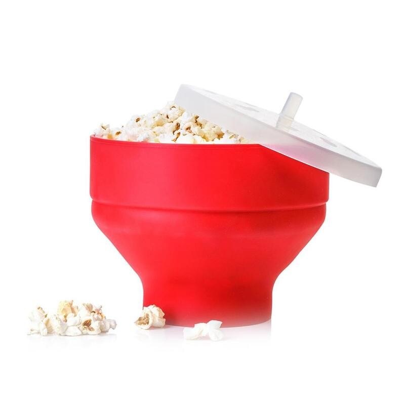 Kitchen Tools Microwave Silicone Foldable Popcorn ... – Vicedeal