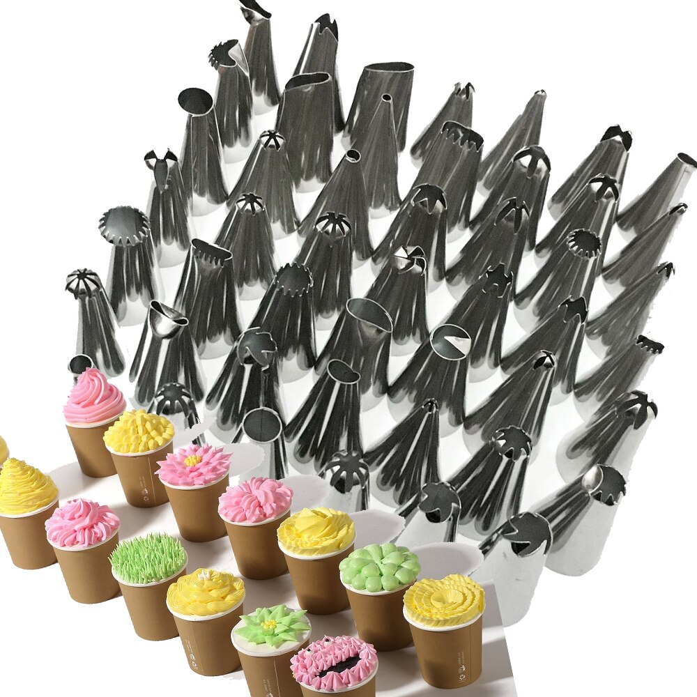Cake Decorating 48Pcs/set Good Stainless steel Ici... – Vicedeal