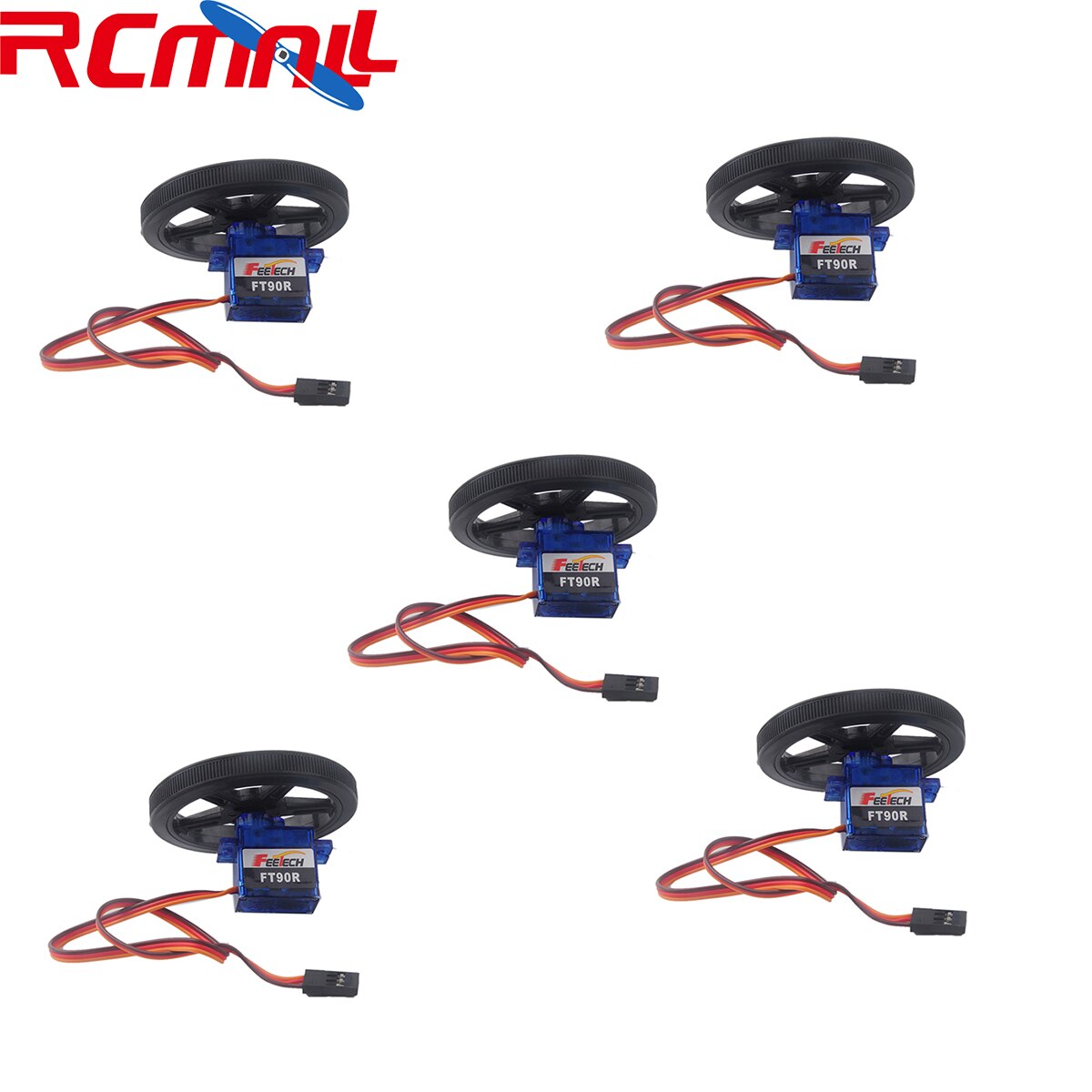 5PCS Feetech FT90R Digital RC Servo 360 Degree Con... – Vicedeal
