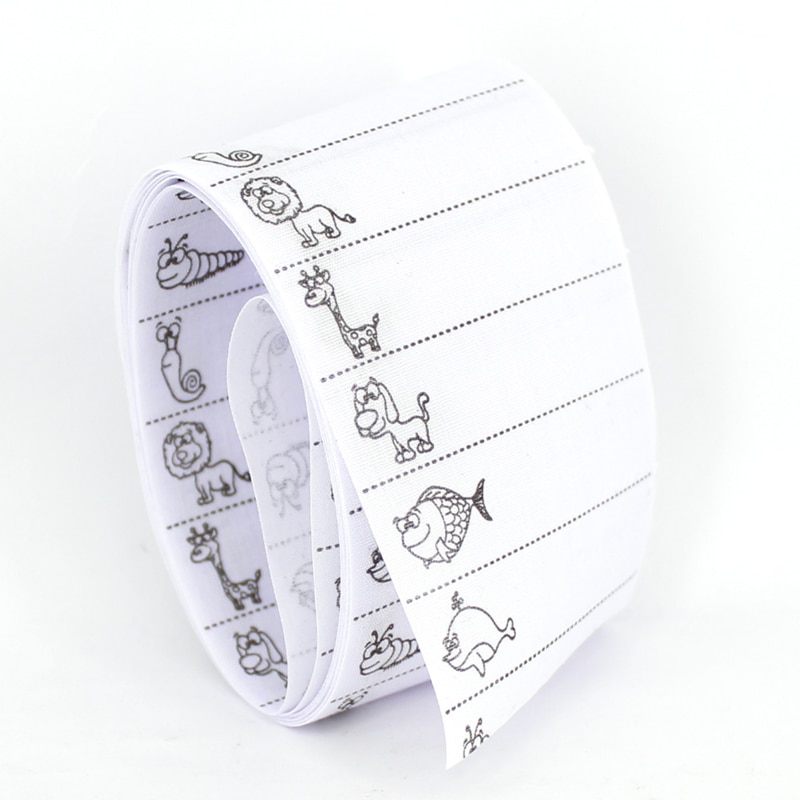 100pcs/pack White Washable Iron on Name Labels Gar... – Grandado