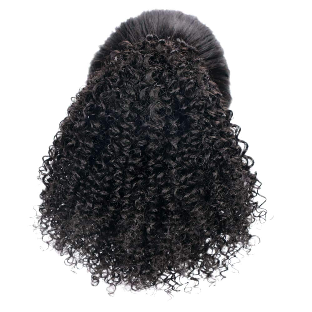 DQ Drawstring Puff Curly Ponytail Short Wrap Synth... – Grandado