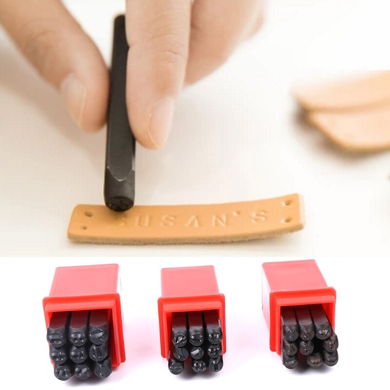 1 Set Numbers Steel Metal Die Leather Stamp Punch ... – Vicedeal
