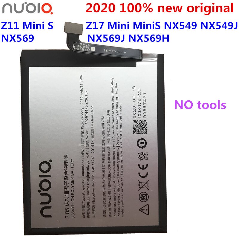 Originele 3000Mah Li3929T44P6h796137 Voor Zte Nubi... – Vicedeal