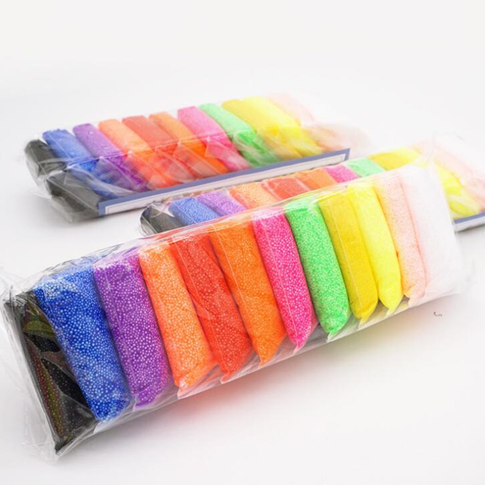 product Snow mud kids learning toy pearl mud 12 co... – Grandado