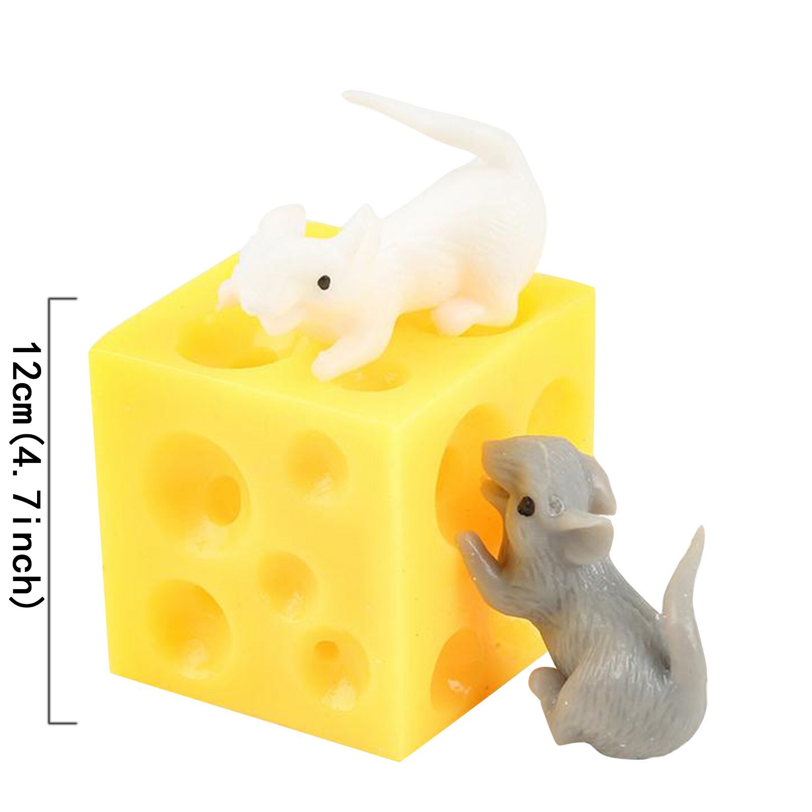 Cute Cheese Mouse Squeeze Toys Tricky Scary Pinch ... – Vicedeal