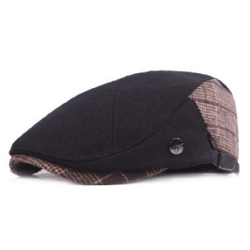 Die in douche patchwork winter platte cap mannen v... – Grandado