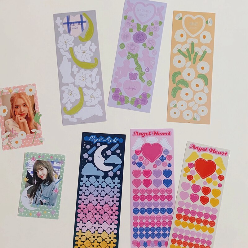 INS Cute Flower Cartoon Sticker DIY scrapbooking j... – Grandado