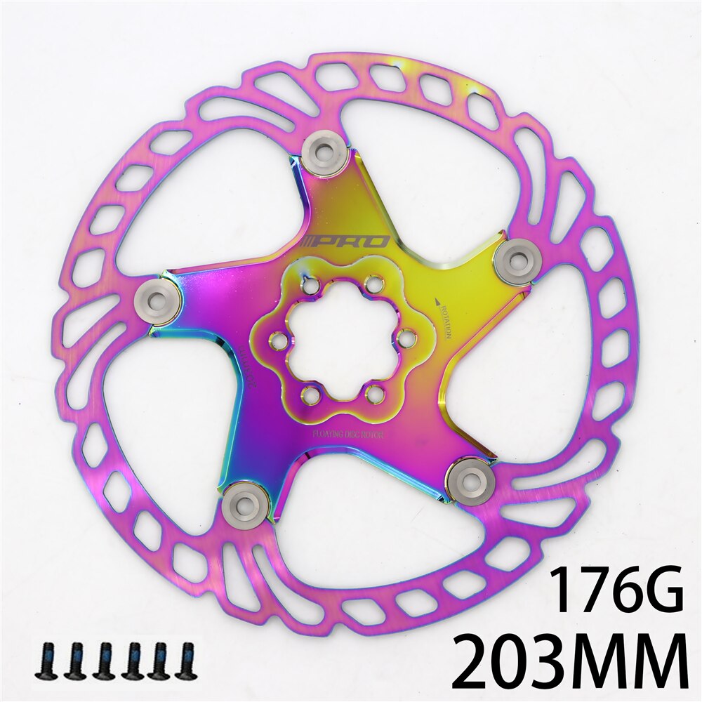 Farverig mtb cykel skivebremse køling flydende isr... – Vicedeal