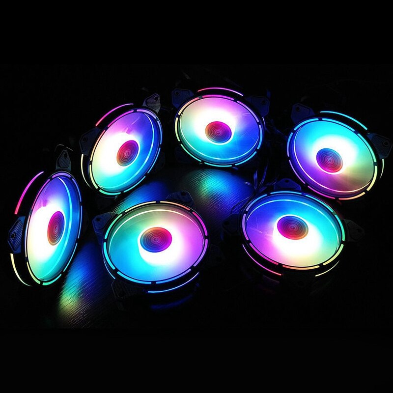 Coolmoon Rgb Case Fan, 12Cm Stille Light Emitting ... – Vicedeal