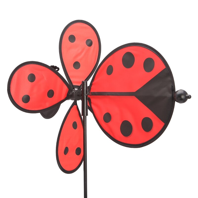 HBB Bee Ladybug Windmill Whirligig Wind Spinner Ho... – Grandado