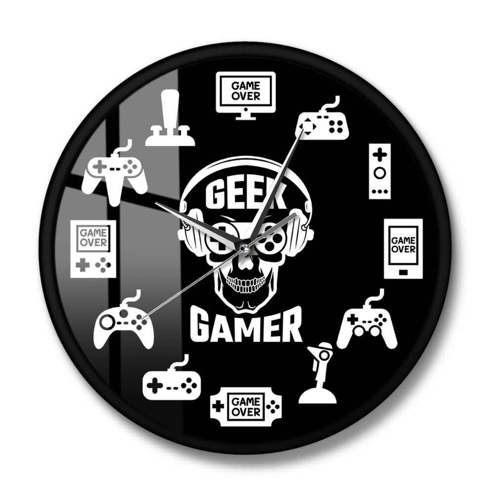 Gaming Time Video Game Hanging Wall Watch Console ... – Grandado