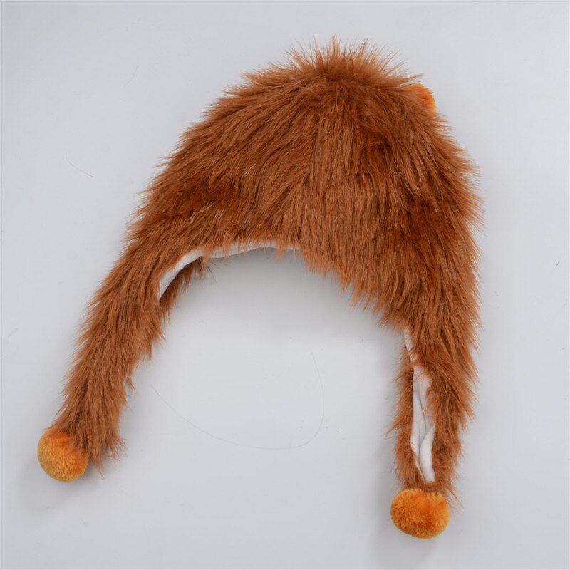 Novelty Animal Lion Hat Cosplay Cap Unisex Fit Adu... – Grandado