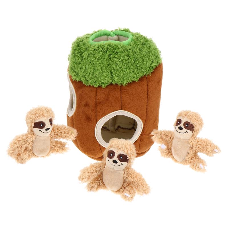 4Pcs Dog Squeaky Plush Toy Tree Trunk Squeaky Plus... – Vicedeal
