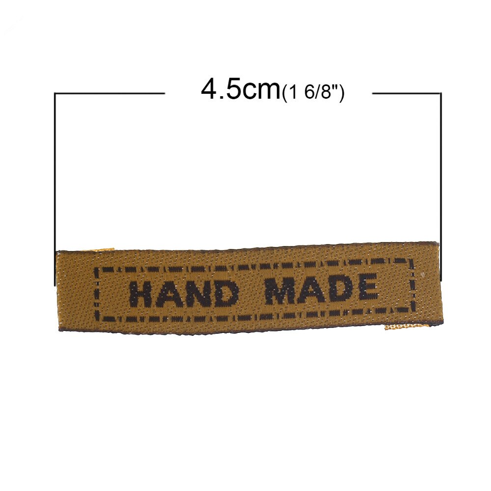 DoreenBeads Terylene Woven Printed Garment Labels ... – Grandado