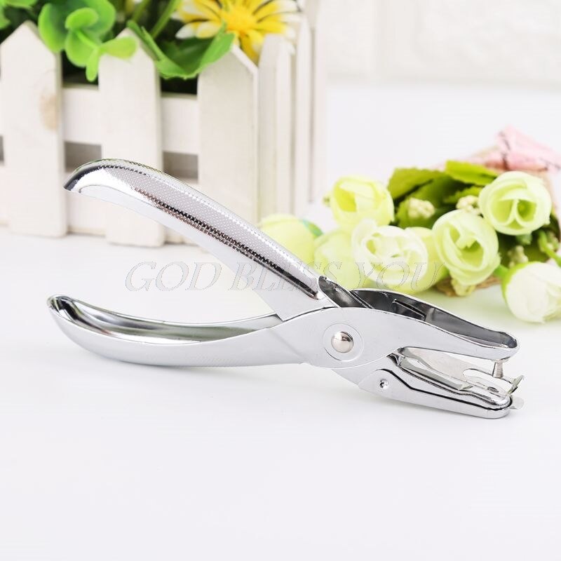 School Office Metal Single Hole Puncher Hand Paper... – Grandado