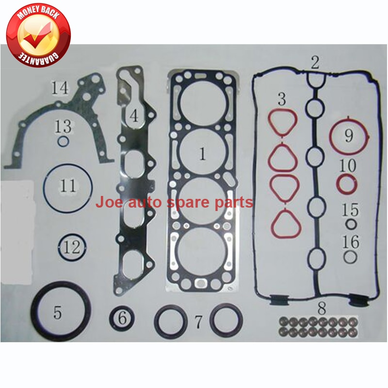 A16DMS F16D3 F14D3 Motor Volledige pakking set kit... – Vicedeal