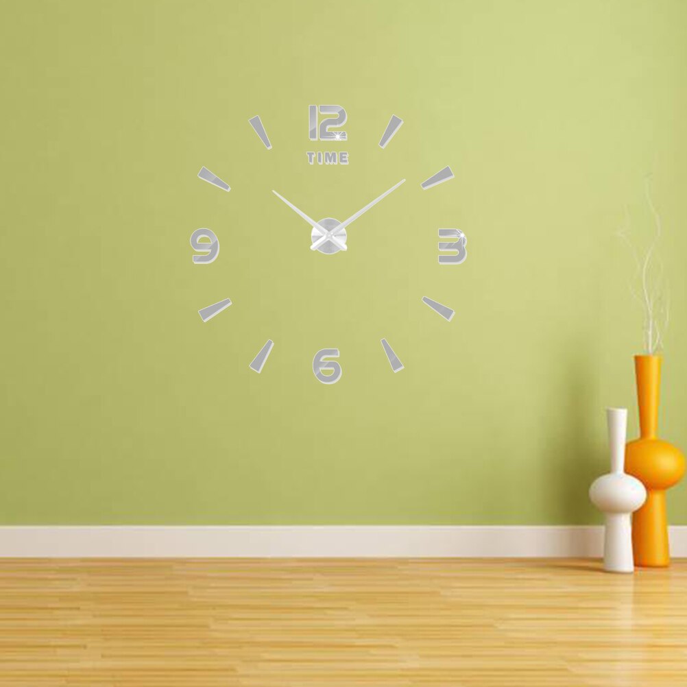 Unframed Wall Clock Fashionable Modern 3D Wall Clo... – Grandado