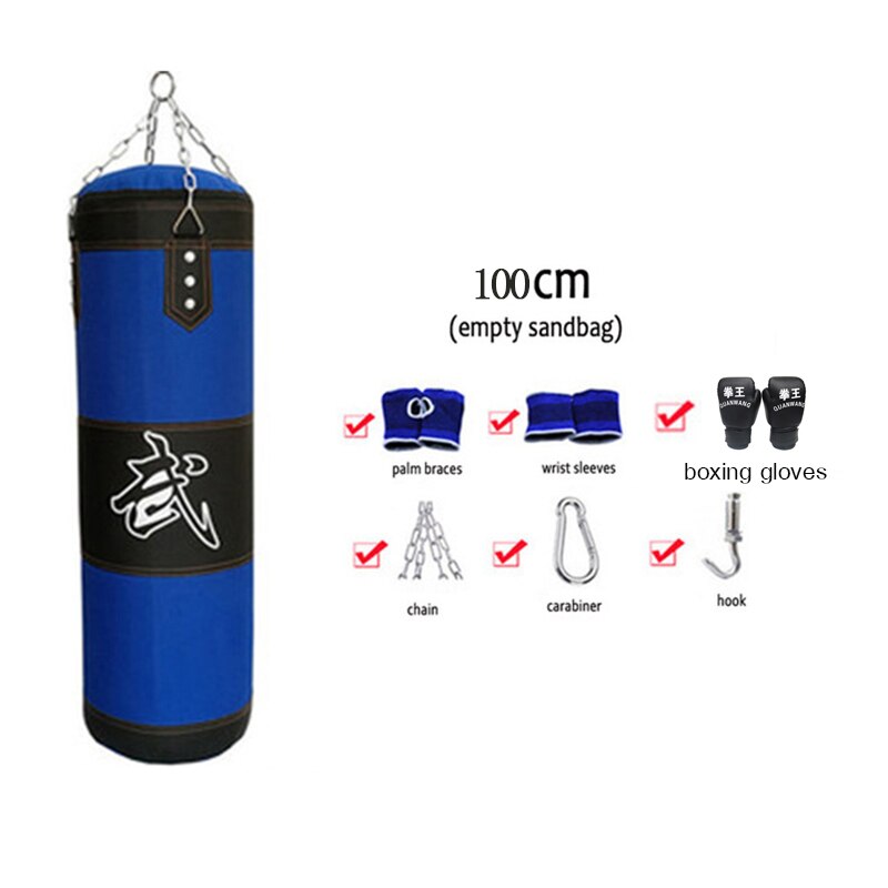 60/80 /100/120cm boxing punching bag hanging train... – Vicedeal