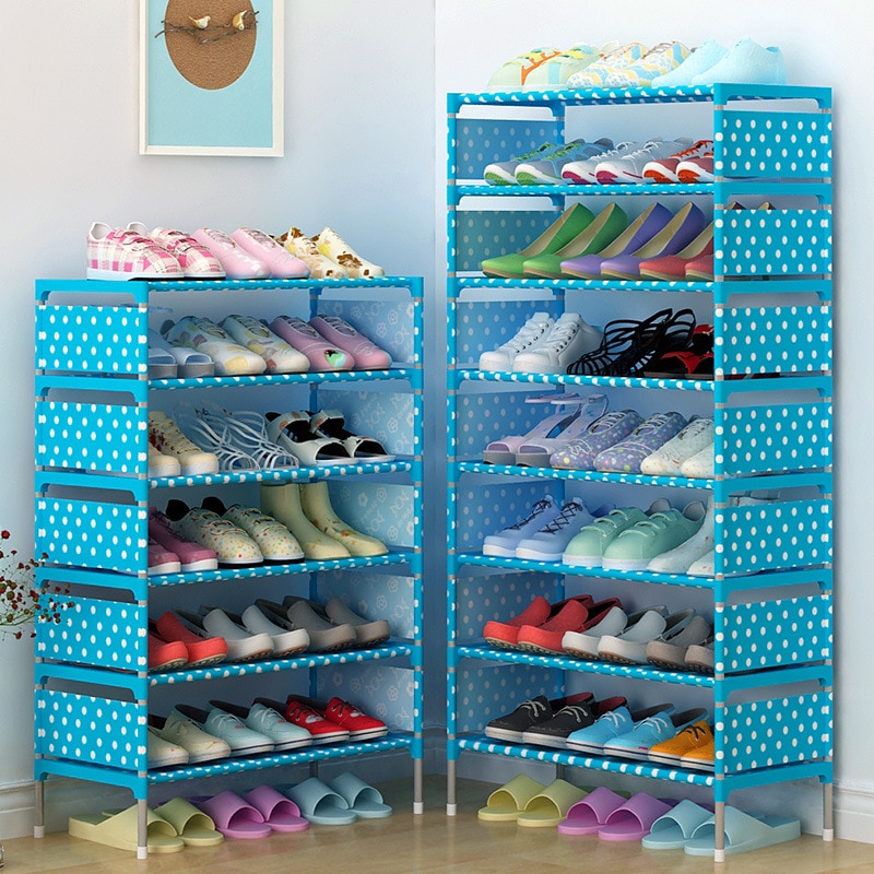 Non-Woven Fabric Shoes Racks Portable 5/7/9 Tier C... – Vicedeal