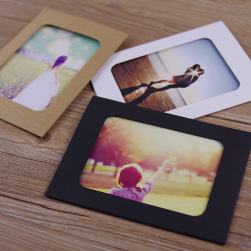 6inch photo diy handmade cardboard brief photo fra... – Grandado