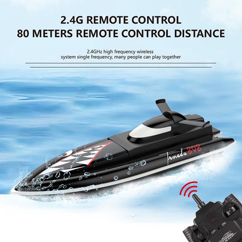 2.4G Remote Control Speed Boat High-Speed Electric... – Grandado