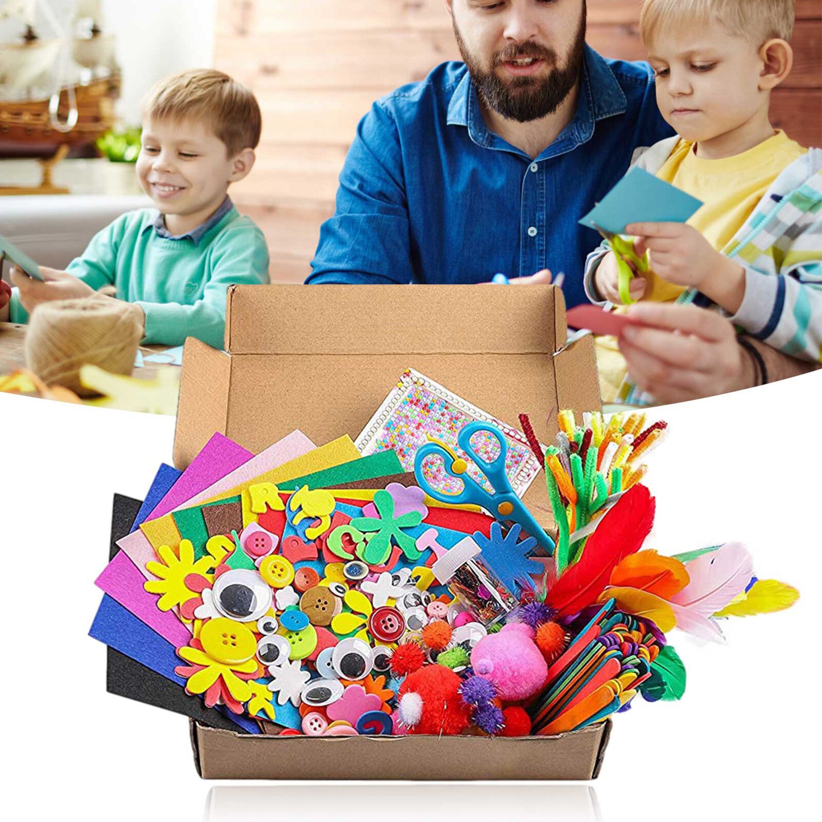 Craft Art Supply Kit Handmade Educational Toy Set ... – Vicedeal