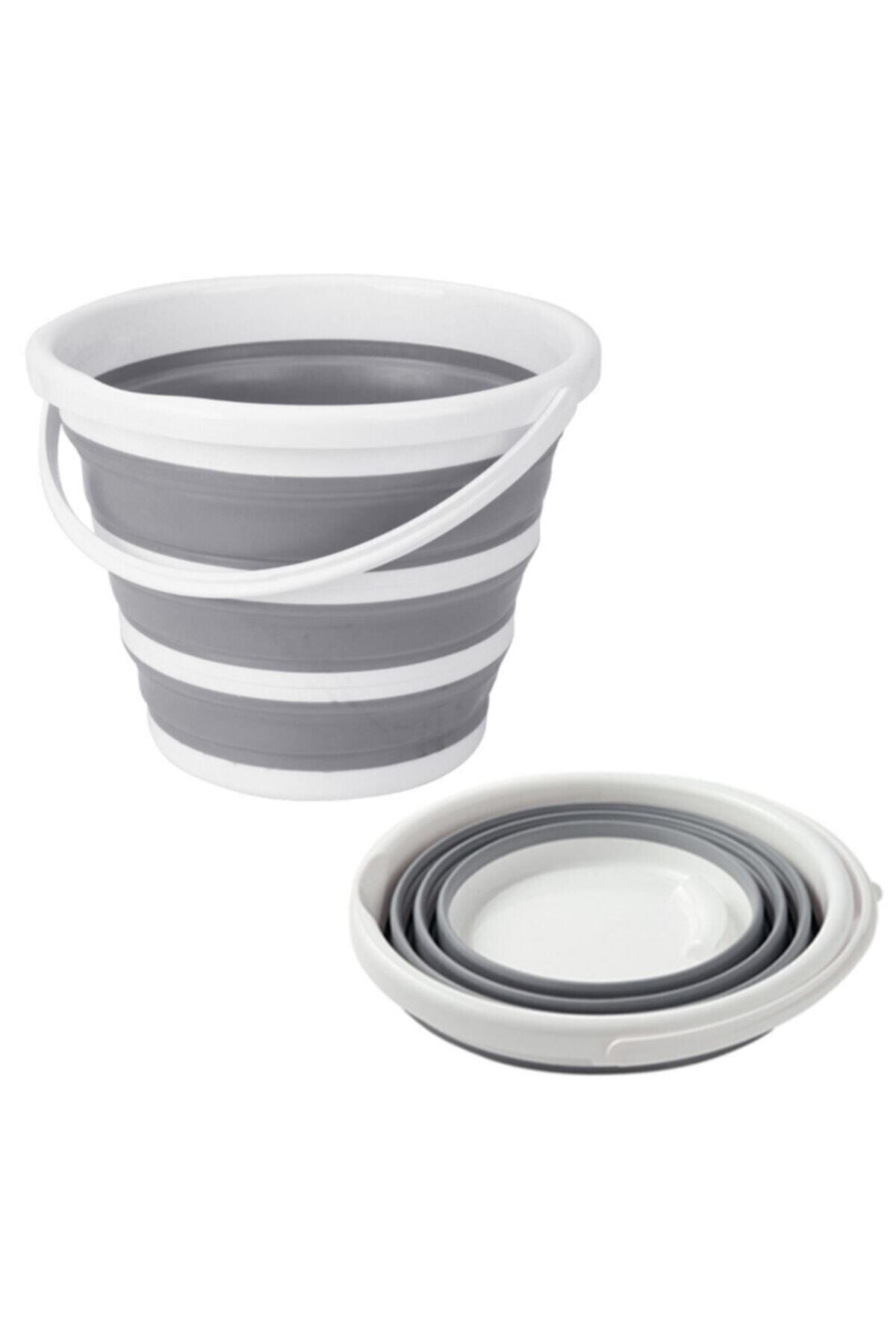 Retractable Folding Collapsable Bucket 12.8lt Take... – Grandado