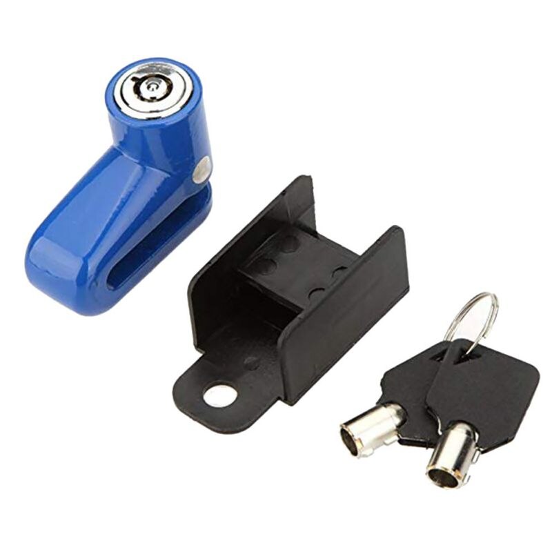 High Anti theft Disk Disc Brake Rotor Lock Scooter... – Grandado