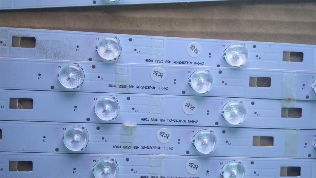 8 stuks/partij voor TCL L39F1600E LCD TV backlight... – Vicedeal