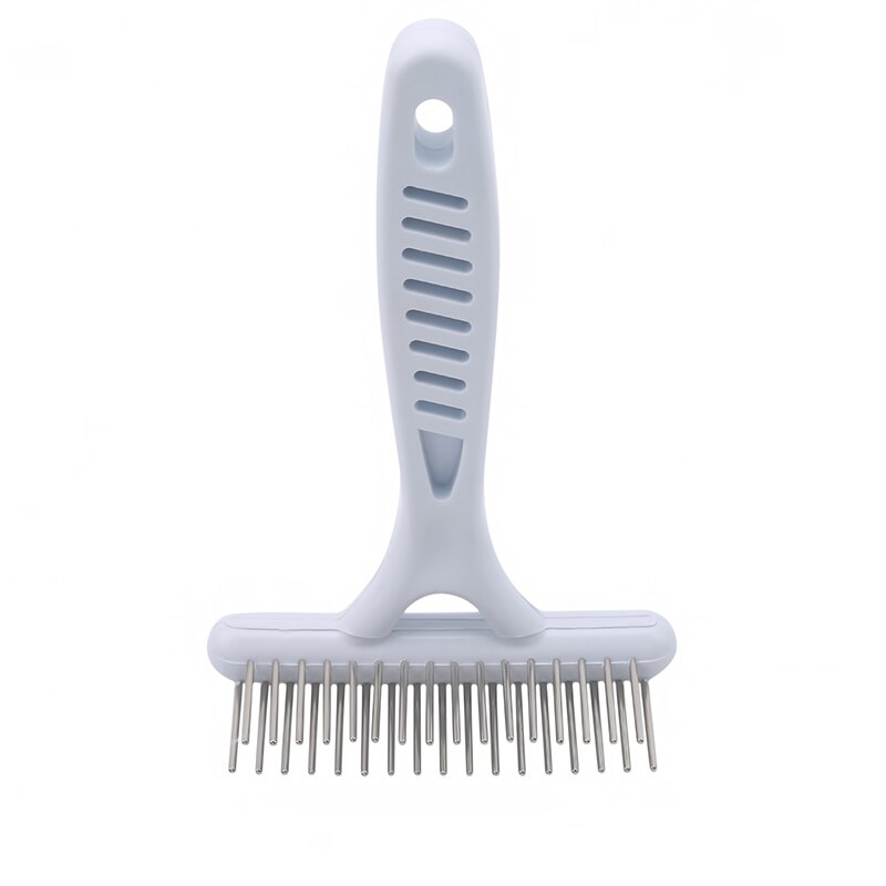 1PC Dog Grooming Rake Steel Comb Pet DeShedding To... – Vicedeal