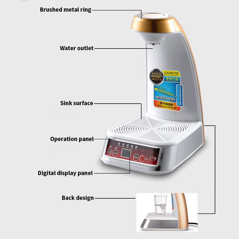 Instant water dispenser Small home office dormitor... – Grandado