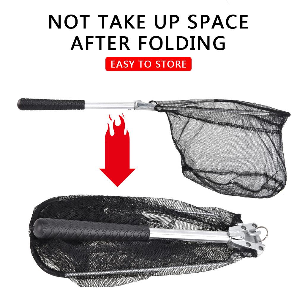 50cm Aluminum Alloy Fishing Landing Net Outdoor Fo... – Grandado