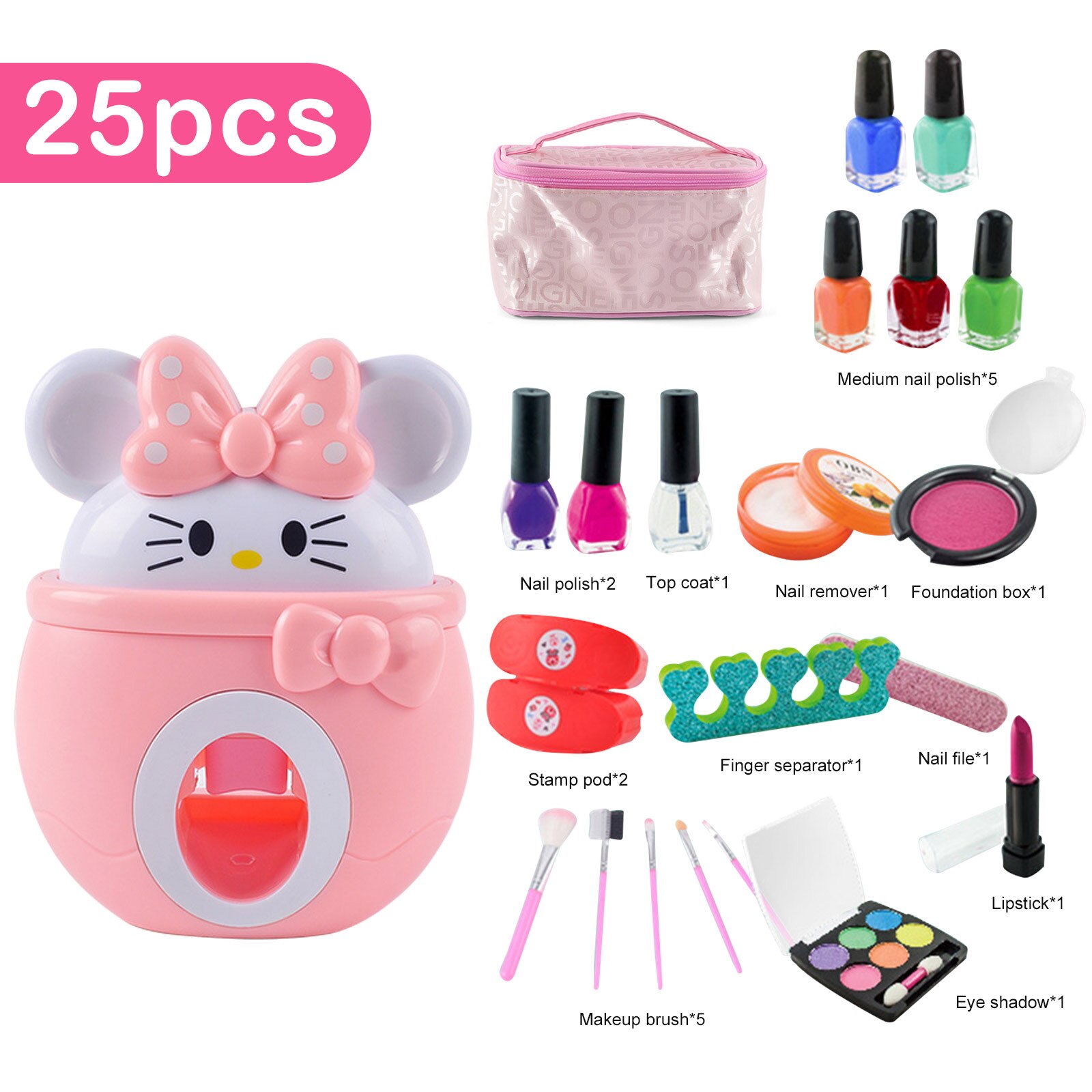 Kids Nail Art Kit Including Print Pattern Machine ... – Vicedeal