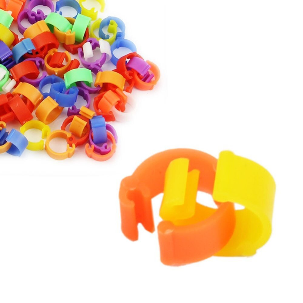 100Pcs Plastic Pluimvee Been Ringen Kip Kip Duif B... – Grandado