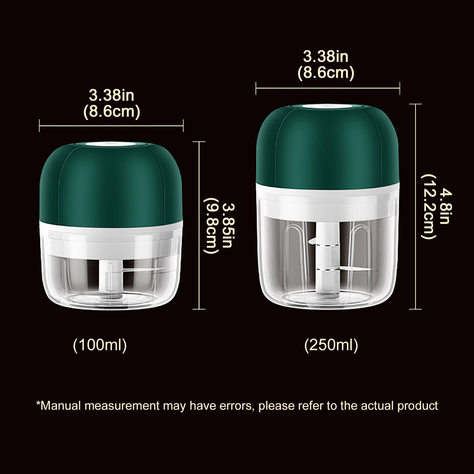 Newes Wireless Mini Electric Food Chopper Vegetabl Vicedeal