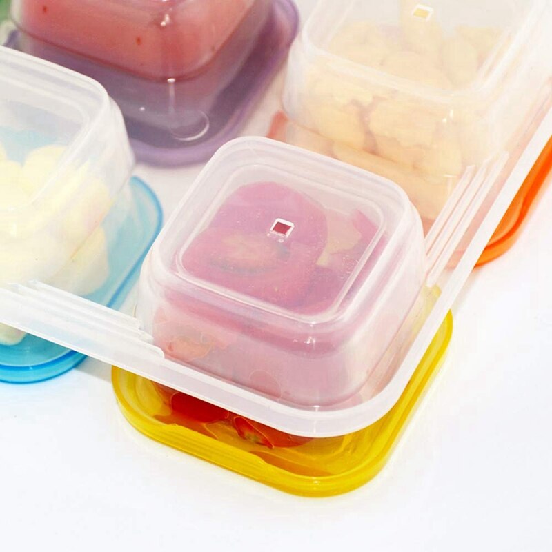Baby Blocks Food Storage Containers Leakproof Smal... – Vicedeal