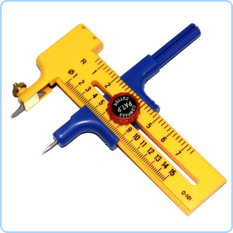 Compass Cutter/6pcs Spare Blades for Cutting Paper... – Grandado