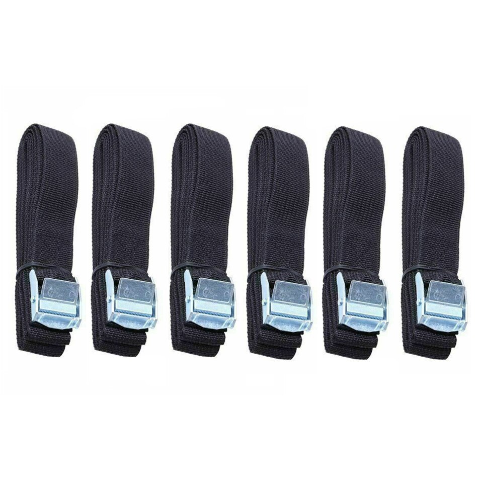 2.5m X 25mm Car Tension Rope Tie Down Strap Strong... – Grandado