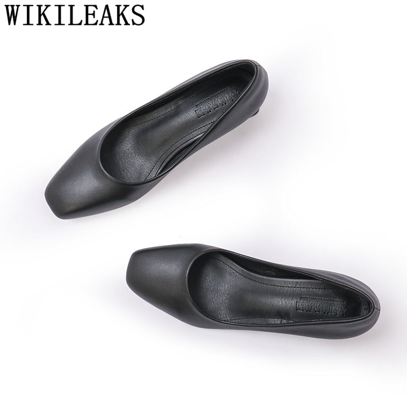 Ladies Office Shoes Black High Heels Shoes For Wom... – Grandado