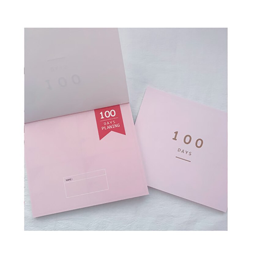 100 Day Countdown Calendar Daily Planner School Su... – Grandado