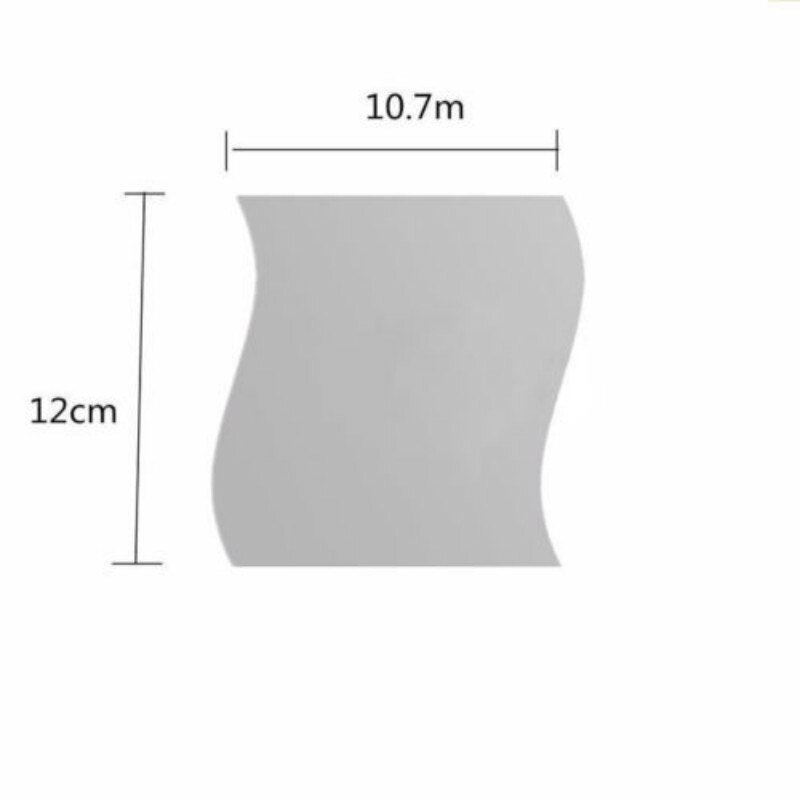 Us 6pc 3d diy kakel fyrkantiga väggdekaler spegelv... – Vicedeal