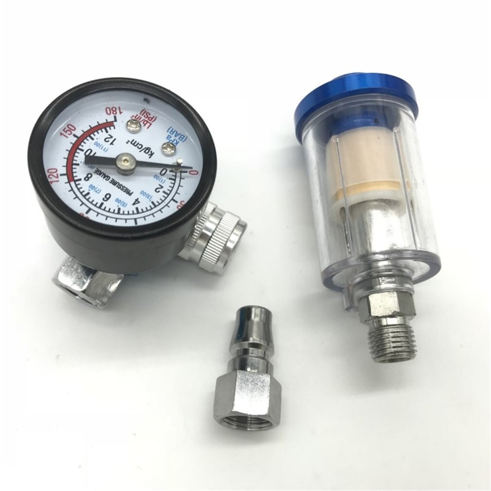 Car spray gun pressure regulator + quick connector... – Grandado