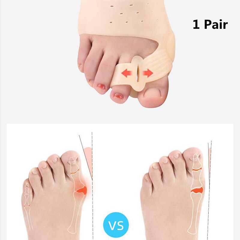 1Pair Silicone Gel Thumb Corrector Magnet Bunion L... – Grandado