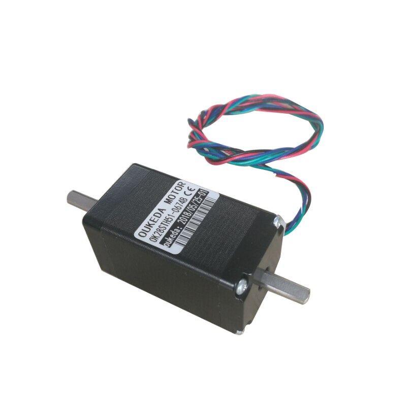 NEMA 11 Dual shaft Stepper Motor 1.8 Degree 2 Phas... – Grandado