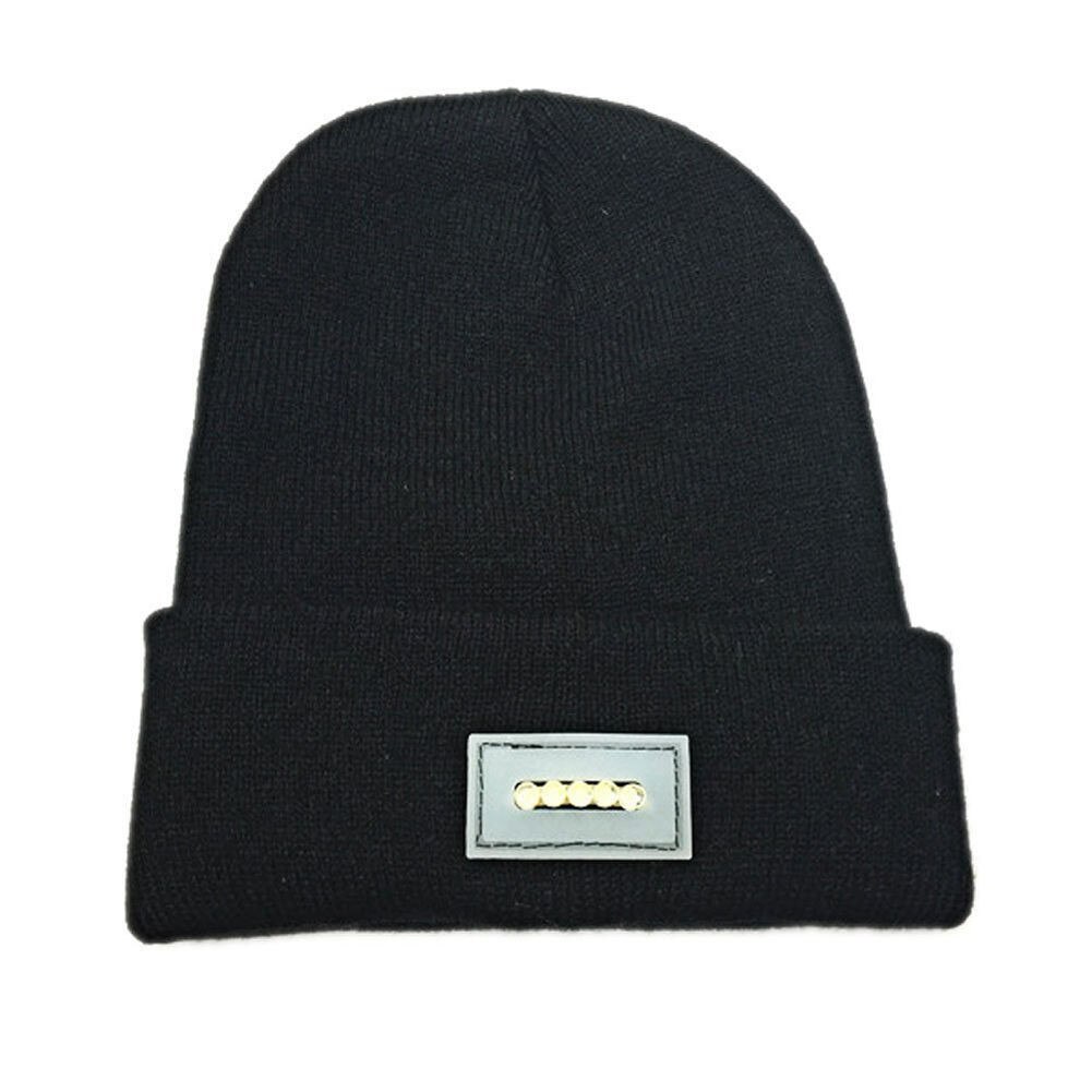 Unisexe automne hiver LED chapeau éclairé bonnets ... – Grandado