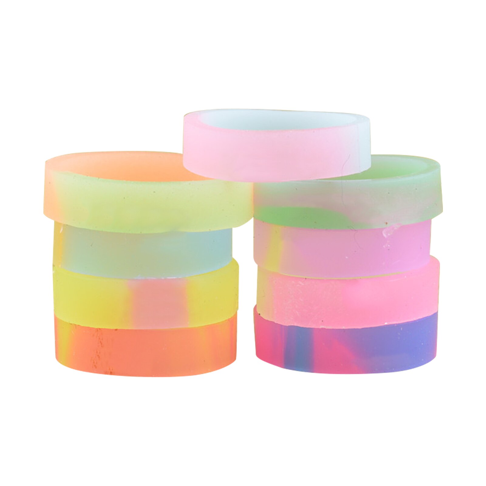 Luminous Rings Women Men Fluorescent Jewelry Cute ... – Vicedeal