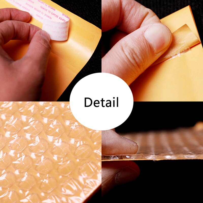 10pcs poly bubble film Kraft paper bubble envelope... – Grandado